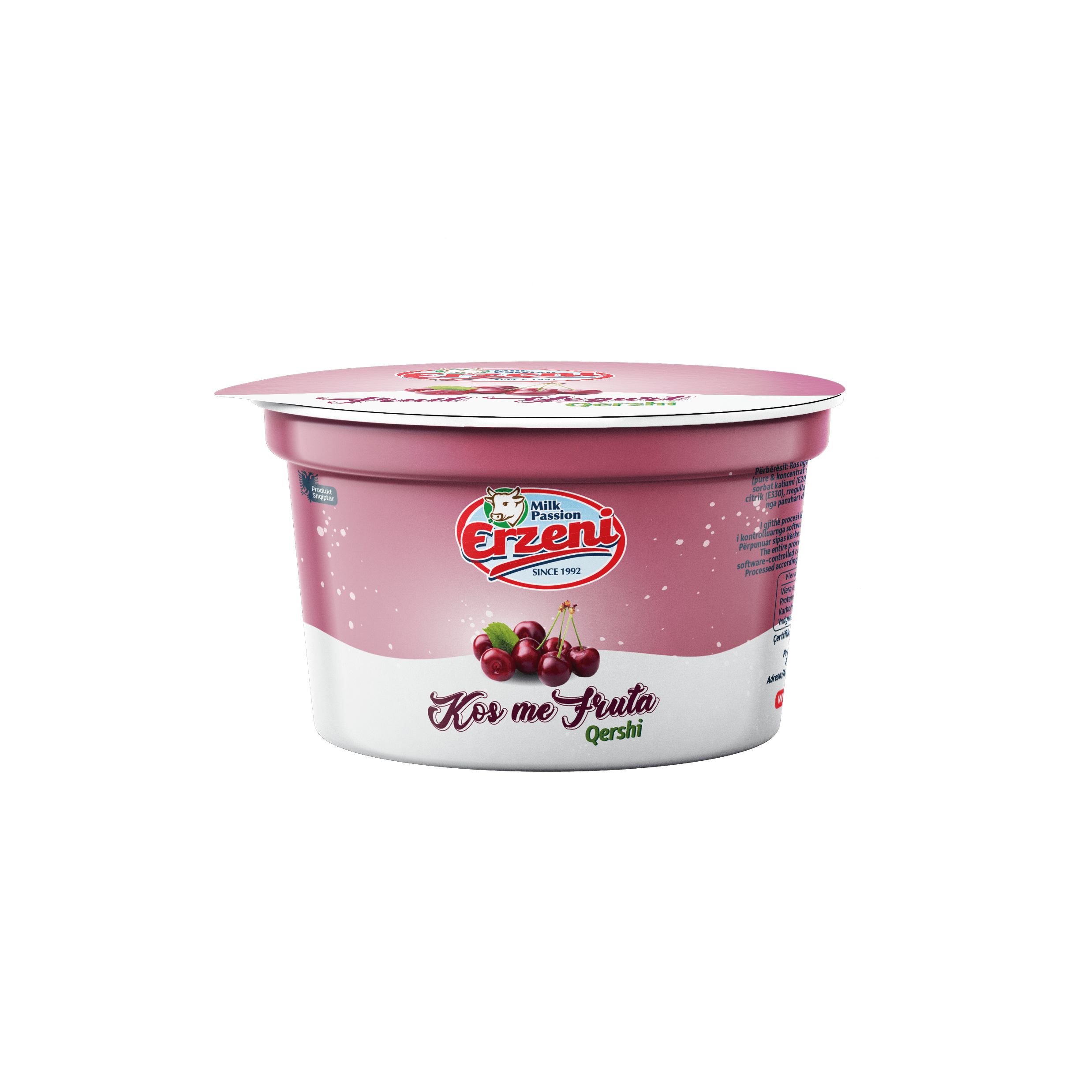 Cherry Fruit Yogurt - Erzeni